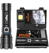 Shadowhawk Torch Light Rechargeable, High Power Long Distance 10000 ...