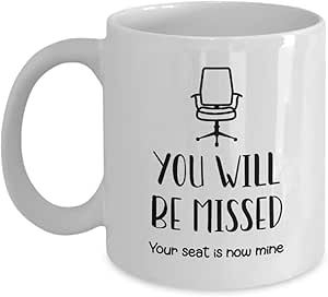 Amazon.com: Farewell Coworker Mug, Colleague Goodbye Gift, You Will Be ...