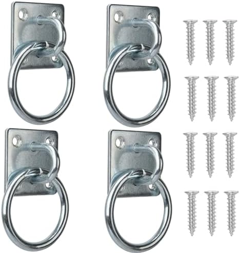 Amazon.com : HDYEGY Tie Ring Plate,Wall Mounted Block Tie Ring Horse ...