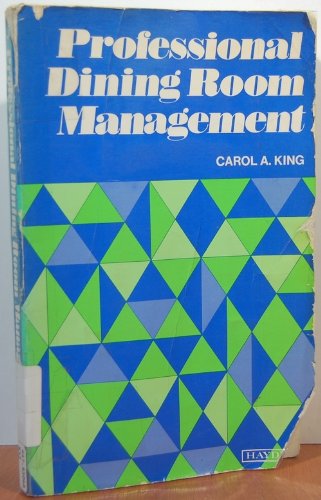 Amazon.com: Professional dining room management: 9780810494718: King ...