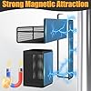 Amazon.com: Magnetic Spice Rack for Refrigerator, 6 Pack 100% Metal ...