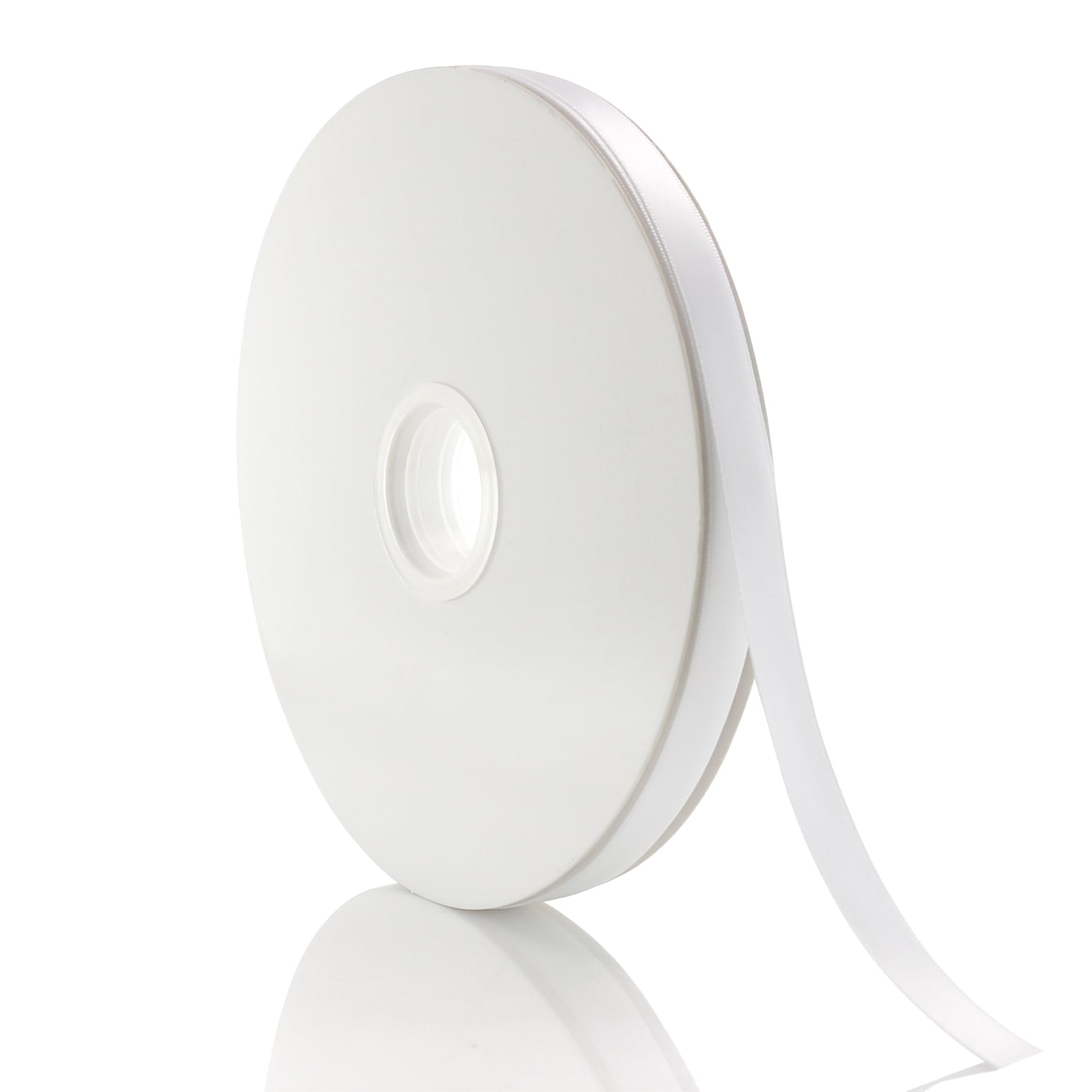 Amazon.com: Double Faced White Satin Ribbon: 3/8 Inch 100 Yards Roll