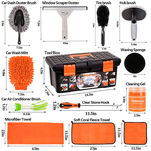 Snapklik.com : THINKWORK Car Cleaning Kit, Car Washing Kits For ...