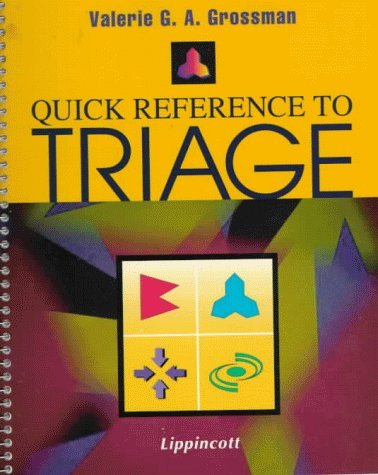 Buy Quick Reference to Triage Book Online at Low Prices in India ...
