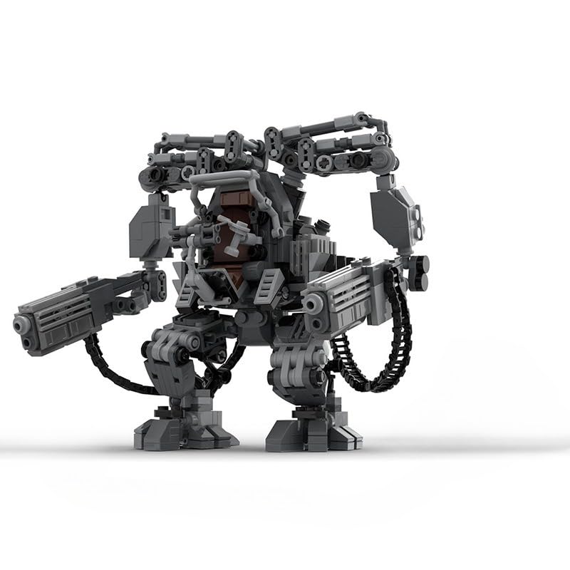 Amazon.com: Matrix Mech Robot Warrior Mecha Building Blocks Sets,APU ...