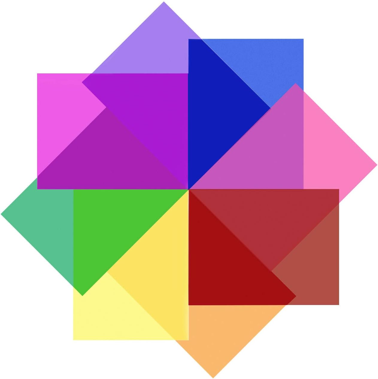 Amazon.com : SAKOLLA 8 Pieces Transparent Color Correction Lighting Gel ...