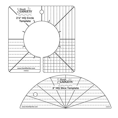 Amazon.com: Handi Quilter Quilting Ruler Set of 2 : Arts, Crafts & Sewing