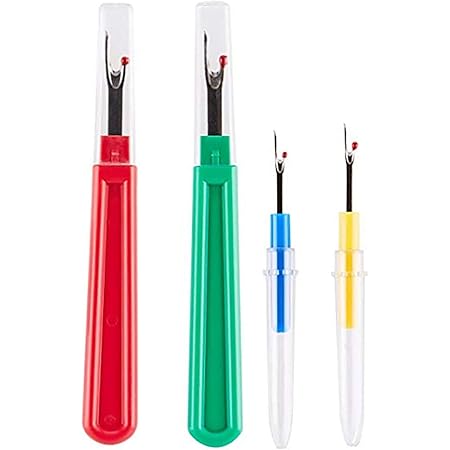 4 Pcs Seam Ripper, Big and Small Stitching Thread Unpicker, Thread ...