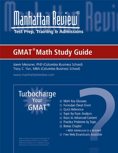 Manhattan Elite Prep Turbocharge Your GMAT: Math Study Guide: Manhattan ...