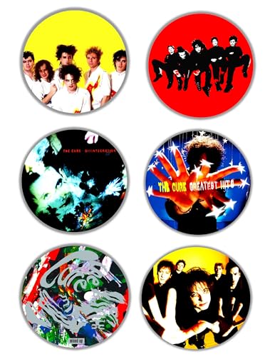Amazon.com: The Cure 80's Music Pins Gift For Friend Birthday 1980's ...