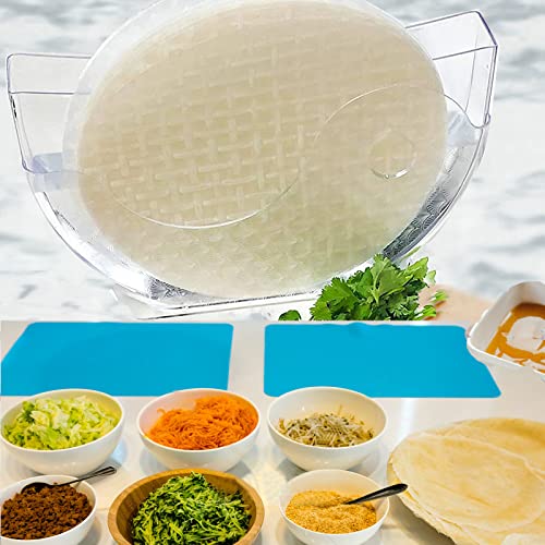 Snapklik.com : Rice Paper Water Bowl Dipper Spring Roll Water Bowl ...