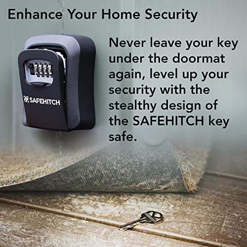 SAFEHITCH – High Security Combination Key Safe – Wall Mounting Kit ...