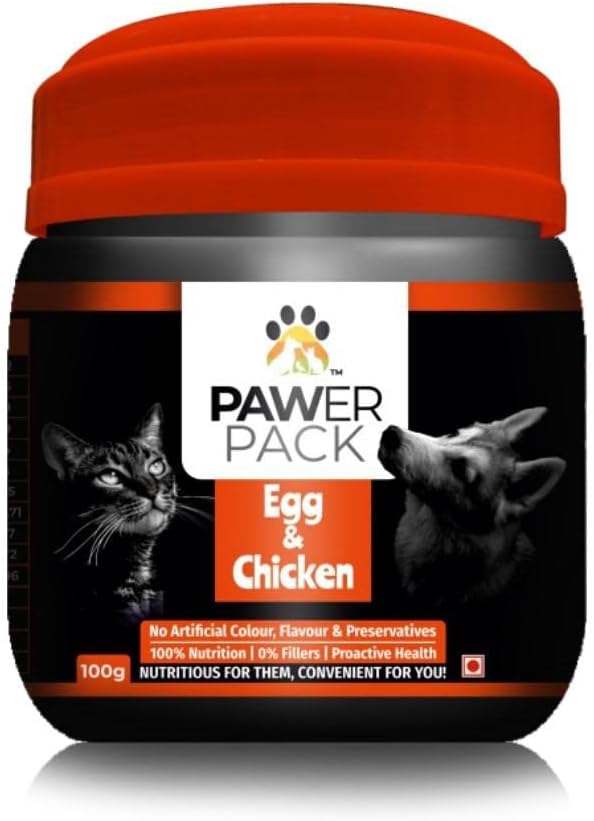 Buy Dog Supplement Protein Powder for Dog, Cat, Control Coat Vitalizer ...