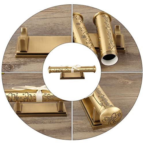 Snapklik.com : OSKOE Alloy Certificate Holder Certificate Diploma Tube ...