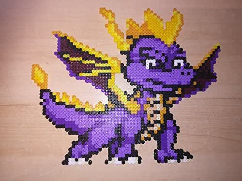 Pixel Art/Perler Beads Spyro the Dragon : Amazon.co.uk: Handmade Products