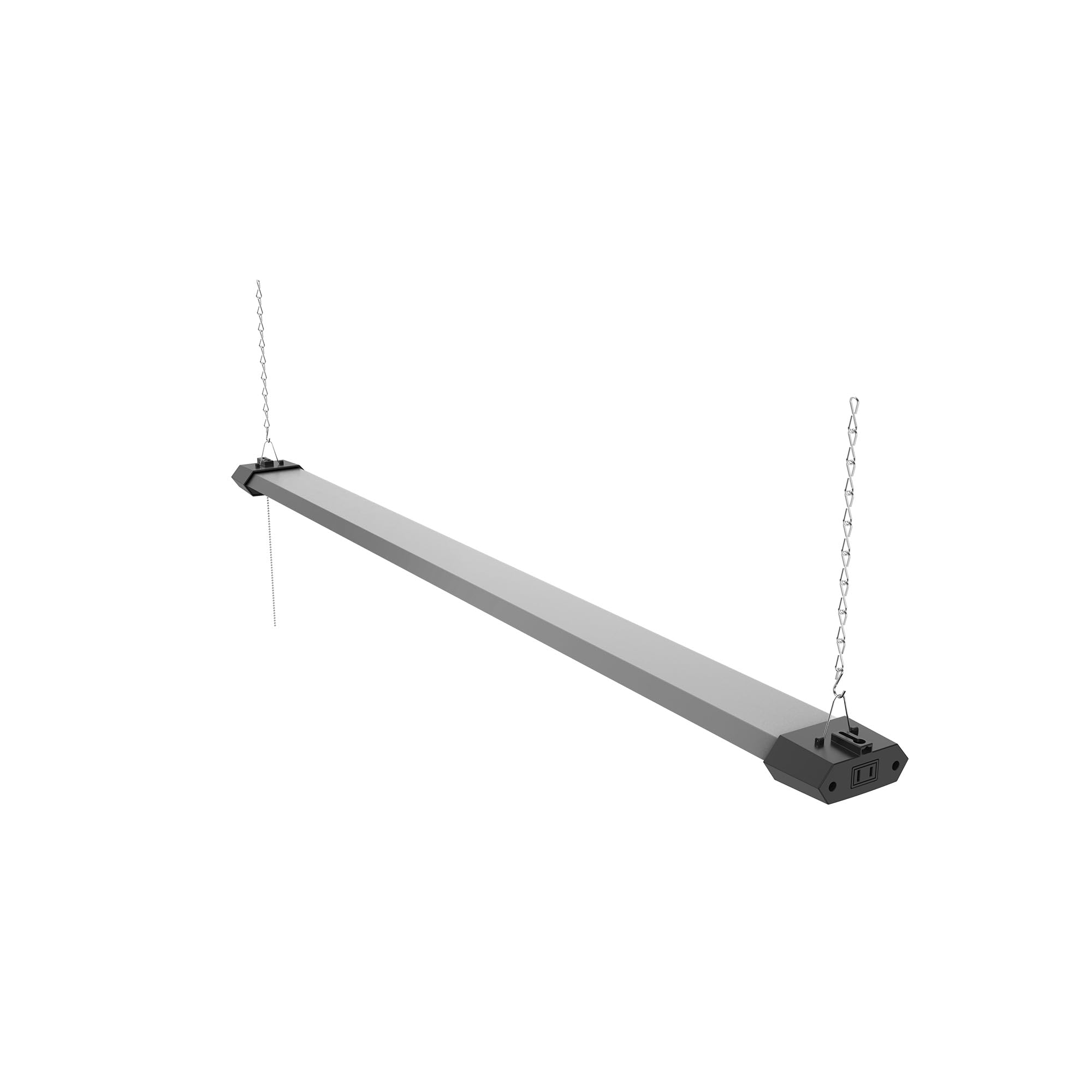 Quarterback 4FT 50W LED Shop Light Linkable with Hexagon Shade ...