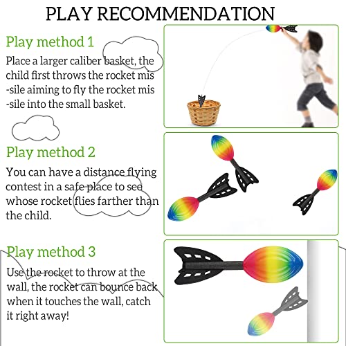 FainFun Vortex Aero, Rocket Aero Made of Soft Foam, Throwing Rocket ...