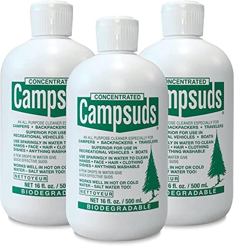 Amazon.com: CONCENTRATED CAMPSUDS Outdoor Soap - Environmentally ...