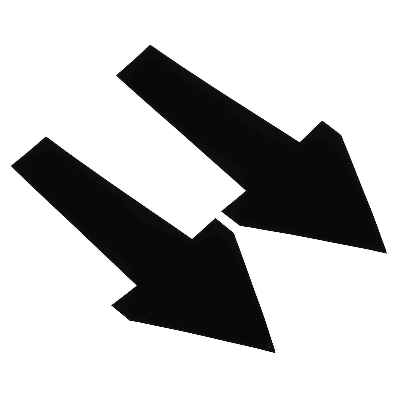 Amazon.com: PATIKIL 12" x 6" Arrow Sticker, 12 Pcs PVC Removable Self ...