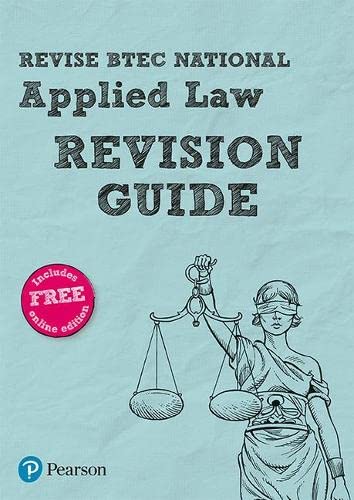 Pearson REVISE BTEC National Applied Law Revision Guide inc online ...