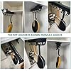 amhyicho pull Out Pot Rack Hanging for Cabinet (22IN/56CM), GJ001 ...