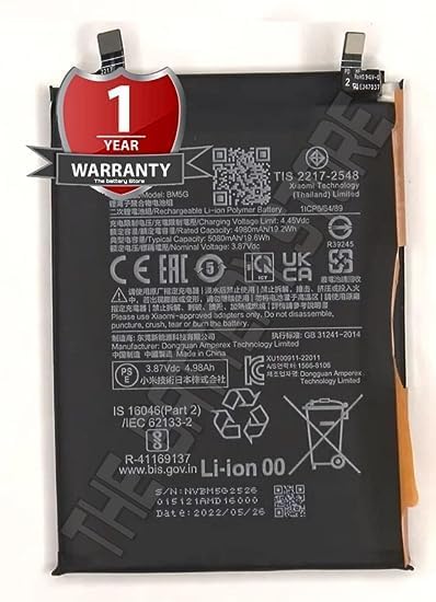 THE BATTERY STORE™ Original BM5G Battery for Xiaomi Poco X4 GT ...