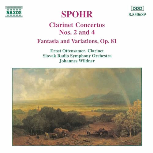 Amazon.com: Spohr: Clarinet Concertos Nos. 2 and 4 / Fantasia, Op. 81 ...