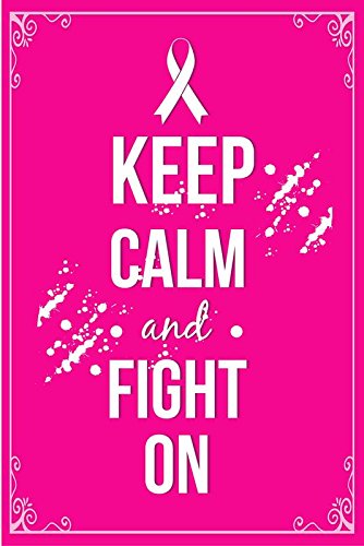 PosterGully Poster - Keep Calm And Fight On Motivational Wall Art ...