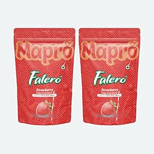 Falero Strawberry Pulpy Fruit Chews 175g | Real Strawberry Pulp | Sweet ...