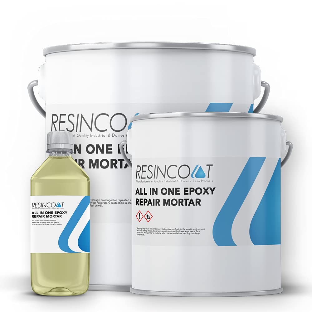 Buy Resincoat - All-in-One Concrete Repair Mortar, 3-Part Epoxy Mortar ...