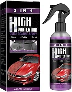 Amazon.com: EyewEb 3 in 1 Ceramic Car Coating Spray,Nano polishing car Wax Spray, Plastic Parts ...