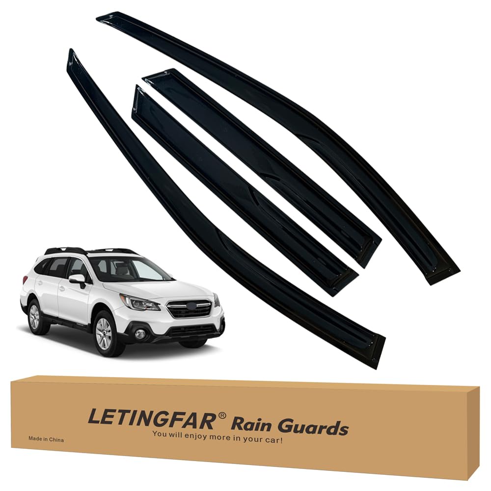 Window Visors Rain Guards for Subaru Outback 2015 2016 2017 2018 2019 ...