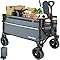 Amazon.com: ROSONG Collapsible Wagon Cart with Wheels Foldable ...