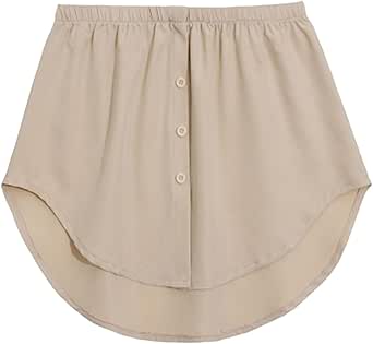 Amazon.com: Shirt Extender for Women,Plaid Fake Tshirt Slip,Women ...