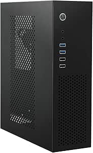 JOYJOM Micro ATX Case PC Case: MATX Case DTX Mini PC ITX Desktop Computer Case Support Micro ATX ...