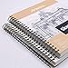 Artecho 9x12" Sketch Book, 100 Sheets (60 lb/90gsm), Spiral Bound, Art Supplies Sketch Pad ...