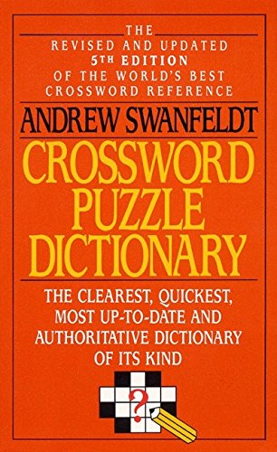 Crossword Puzzle Dictionary: Swanfeldt, Andrew: 9780061006722: Amazon ...