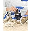 Amazon.com: SONGMICS Portable Backpack Beach Chair, 331 lb Capacity, 4 ...