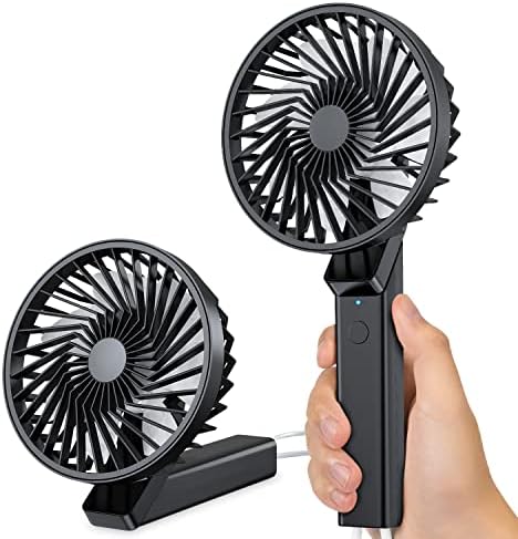 Amazon.com: VersionTECH. Handheld Fan, Small Portable Personal Mini ...