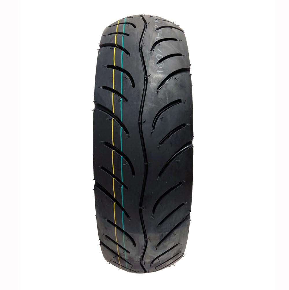 Scooter Tires MMG Set Of 2 - 100/60-12 Tubeless Street Tread, 12-Inch ...