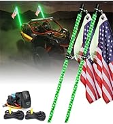 Amazon.com: Xprite 4FT CB Radio Antenna with Spiral Amber LED Whip ...