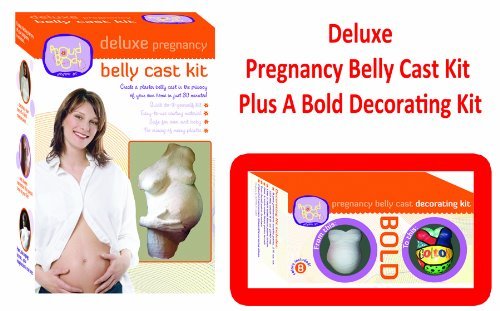 Buy Deluxe Pregnancy Belly Cast Kit Plus A Bold Pregnancy Belly Cast ...