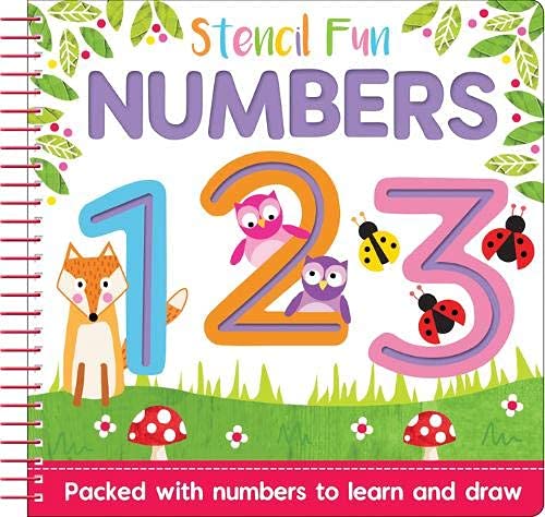 Counting (Stencil Fun FTL): STENCIL FUN NUMBERS: 9781788106313: Amazon ...