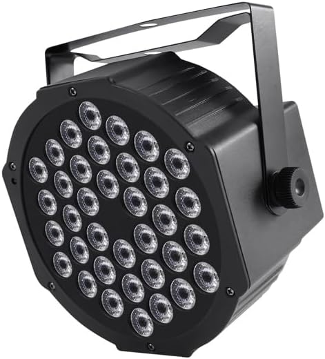 36 luces LED par RGB luz de escenario 7 modos de iluminación ascendente ...
