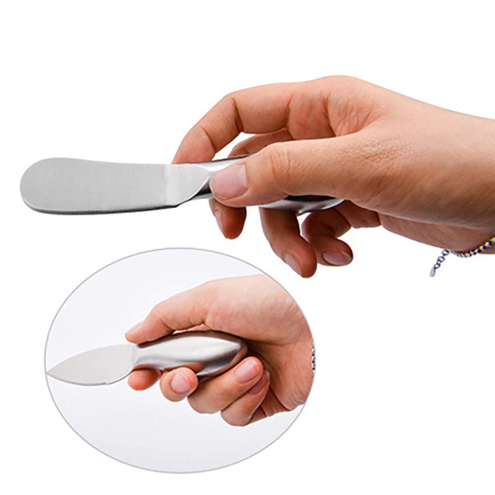 Snapklik.com : Cheese Knife Set, Cream Parmesan Cheese Knives Spreader ...