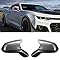 Amazon.com: BOYOUS Car Styling ABS 2pcs Door Ox Horn Rear View Mirror ...