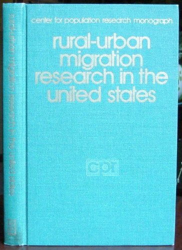 Rural-Urban Migration Research in the United States: Price, Daniel ...