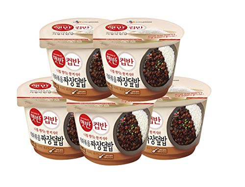 Amazon.com: [ 5 Packs ] CJ Instant Rice Jikhwa Stir-fry Black Soybean ...