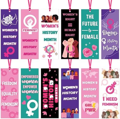 Amazon.com: Re-marks GirlMarks Inspiring Women Tassel Bookmarks, Pack ...