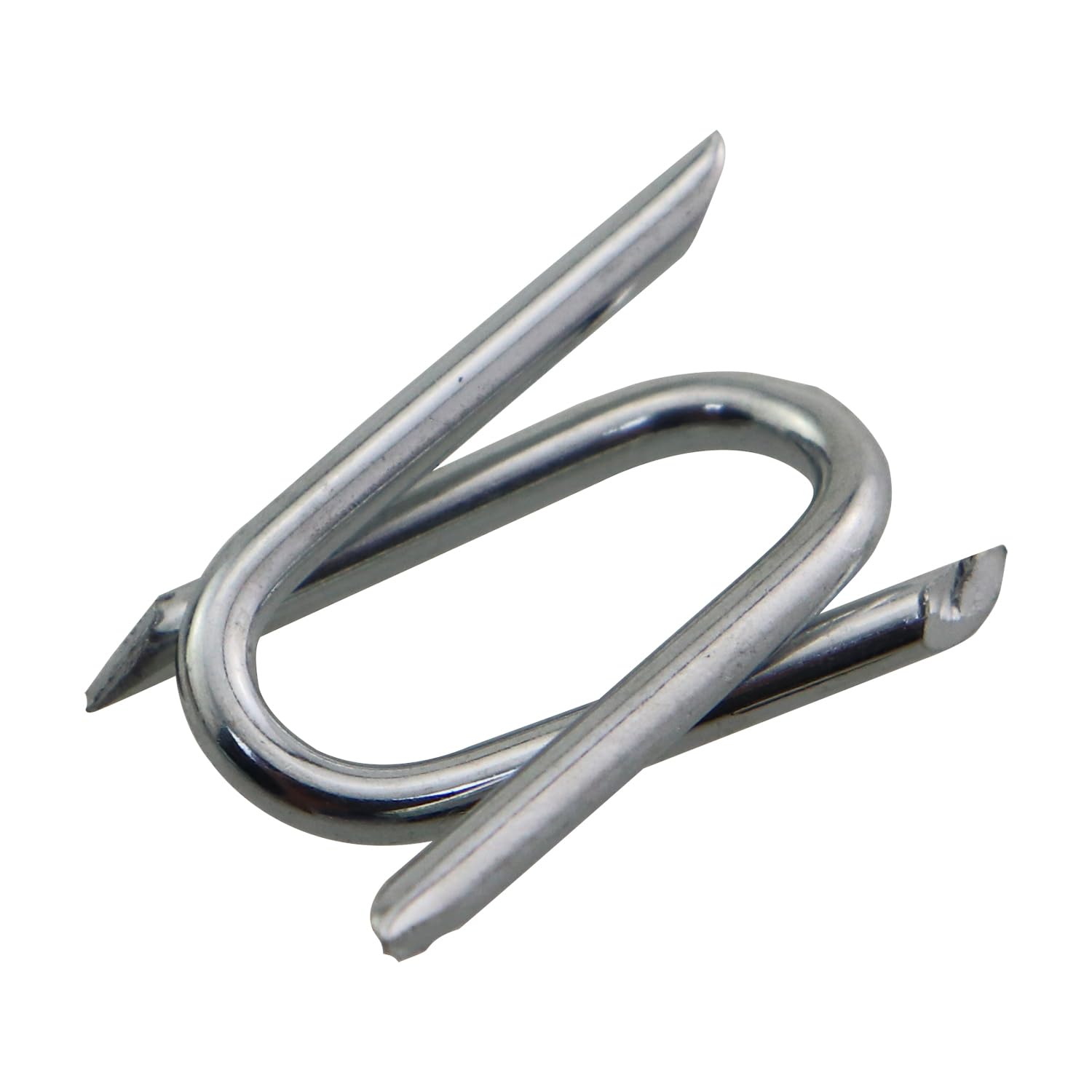 Snapklik.com : 50PCS Galvanized U Nails Wire Mesh Fence Staples 1-1/4 ...